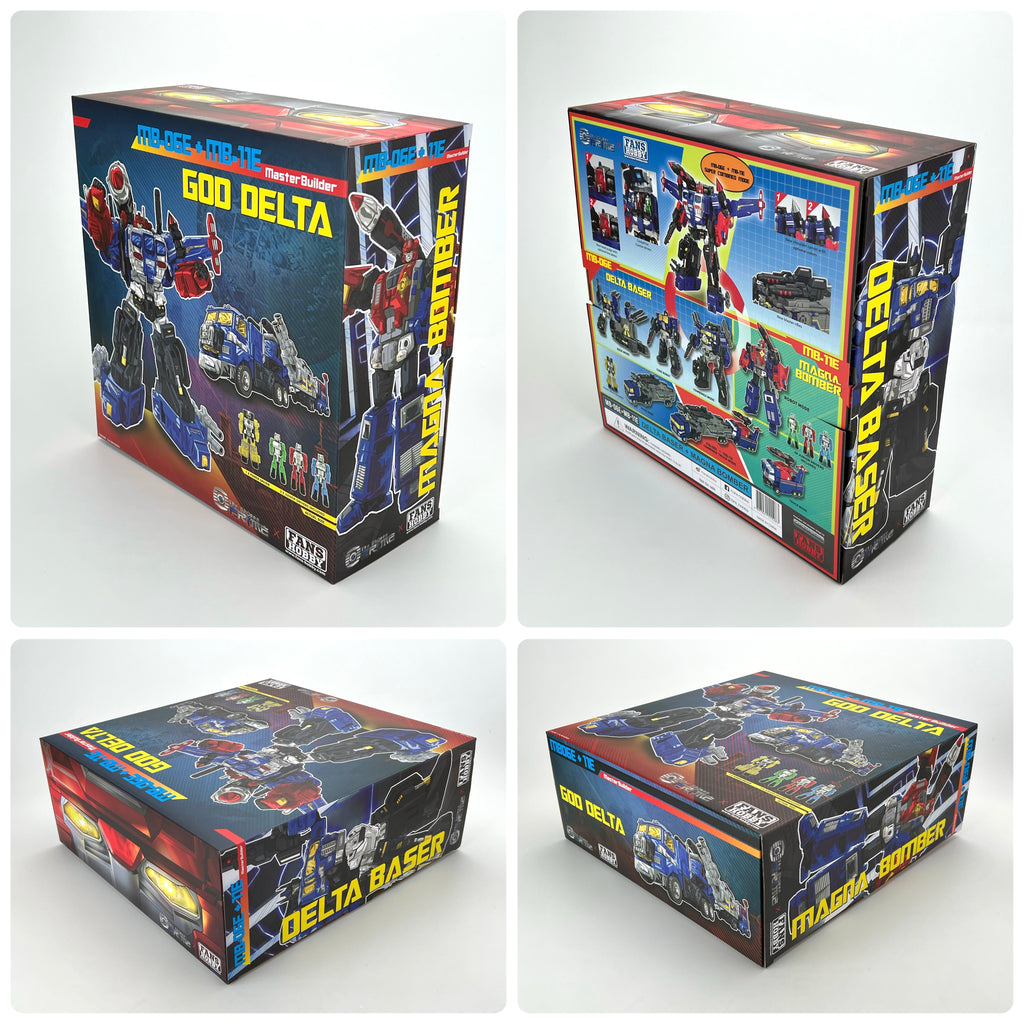 MB-06E DELTA BASER + MB-11E MAGNA BOMBER [Special Edition] – Fans-Hobby